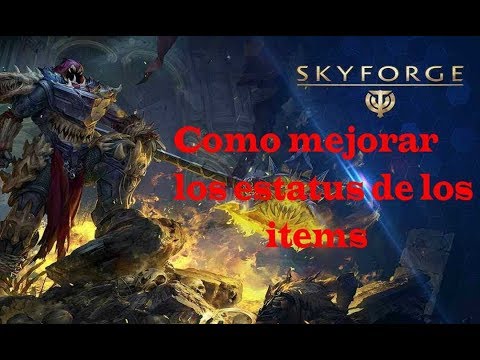 SkyForge Como cambiar el status de los items - YouTube