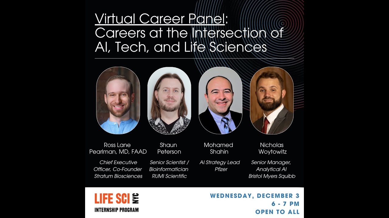 LifeSci NYC Internship Program - Careers at the Intersection of AI ...