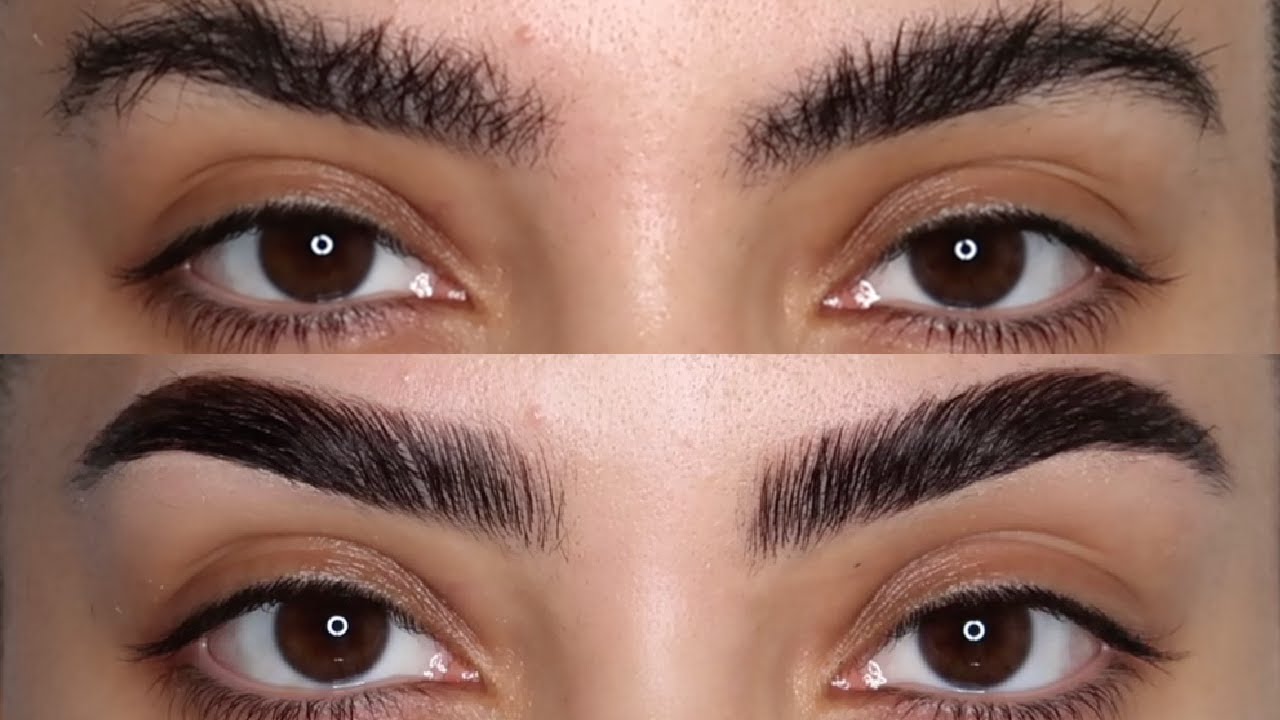 how I catfish my brows (full brow routine) - YouTube