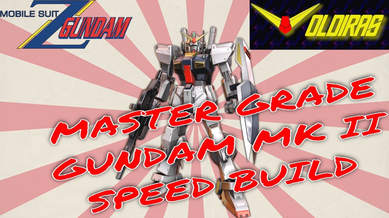 Master Grade Gundam Mk II Speed Build - YouTube
