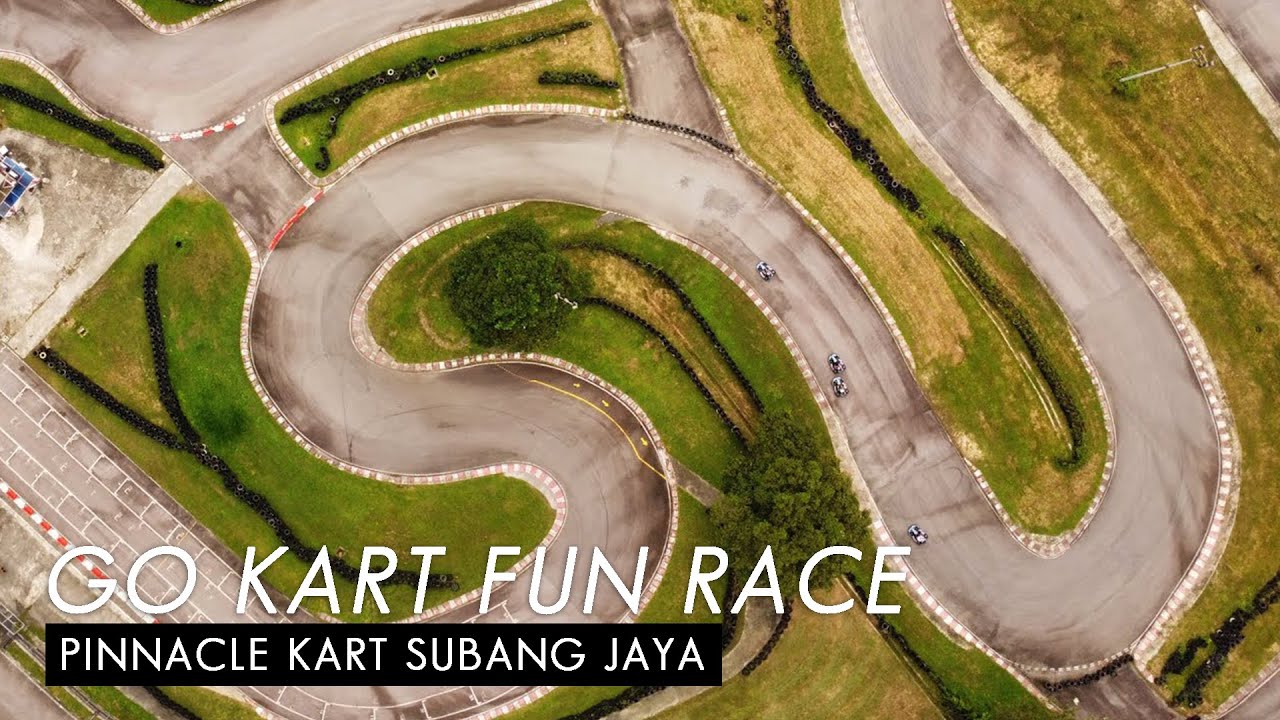 pinnacle kart subang jaya go kart fun race - YouTube