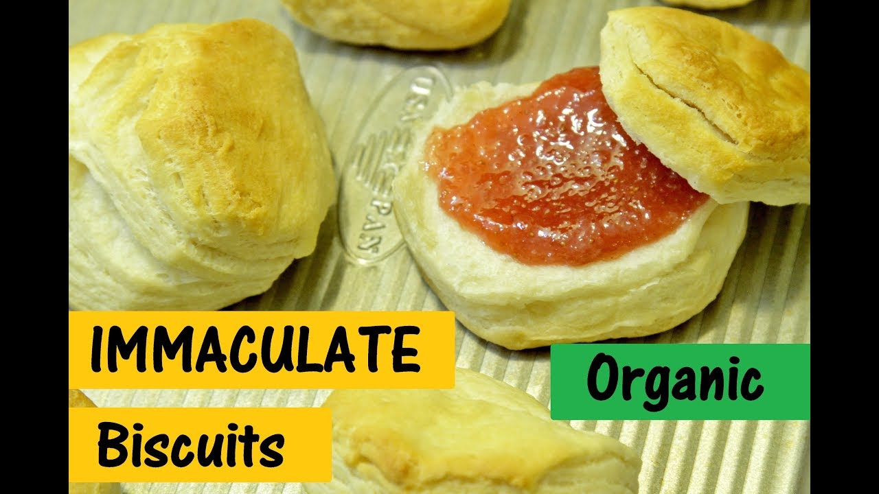 IMMACULATE ORGANIC FLAKY BISCUITS - YouTube