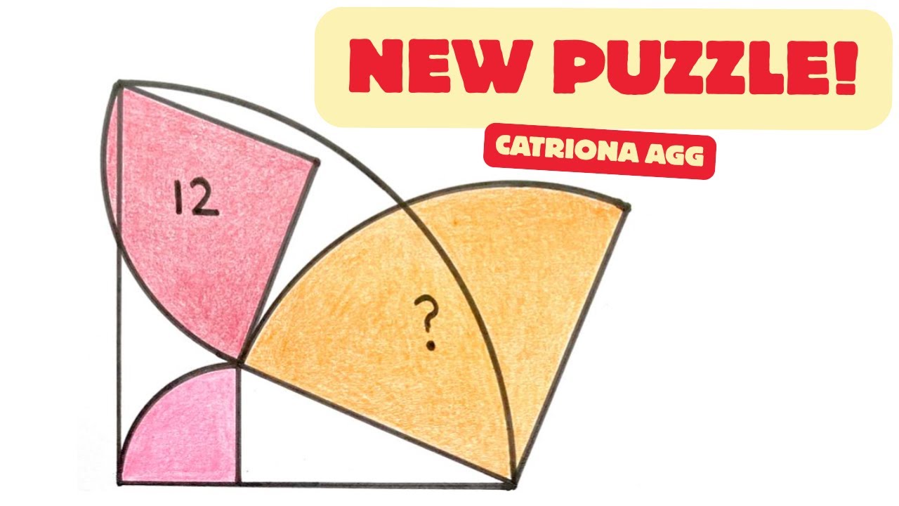 Can You Solve This Quarter Circle Puzzle? - YouTube
