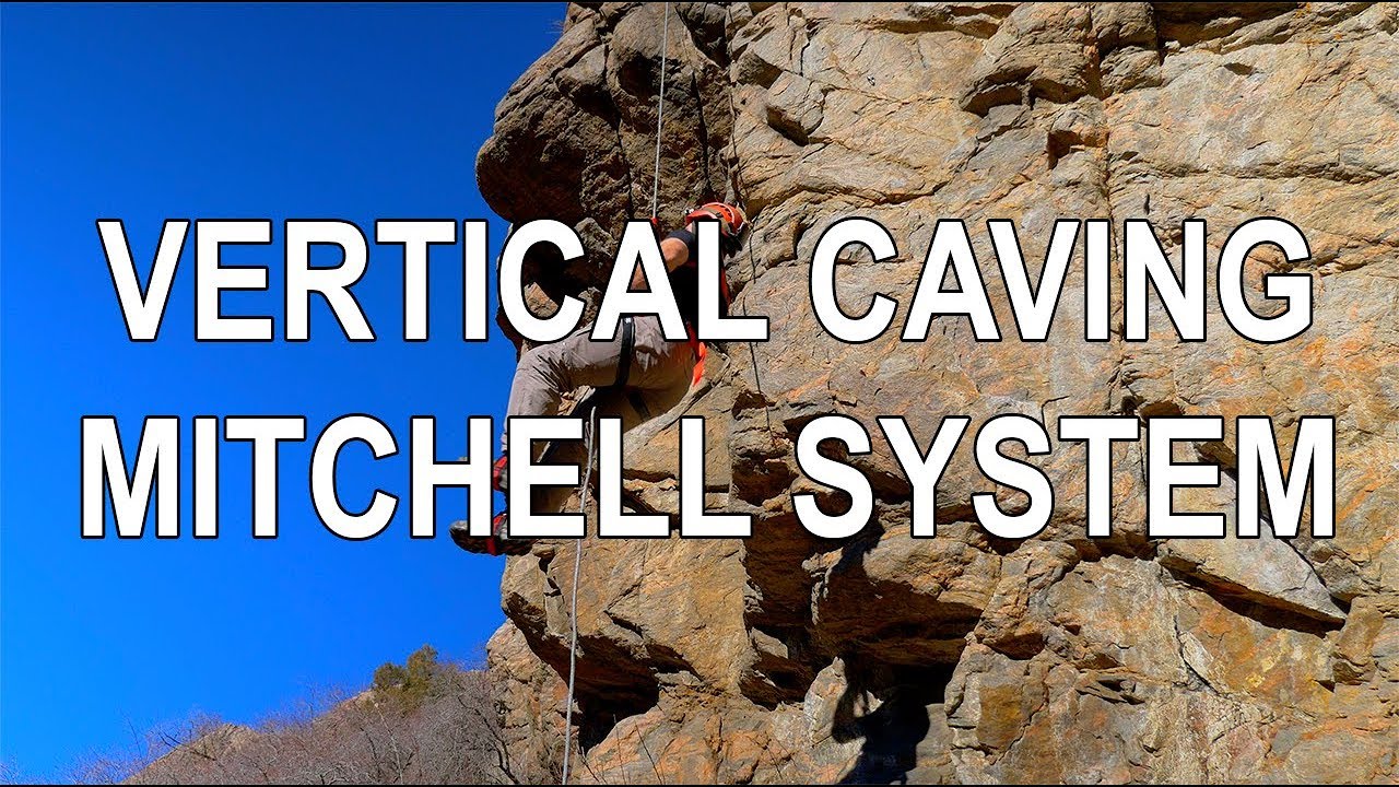 Mitchell Ascending System for Caving - YouTube