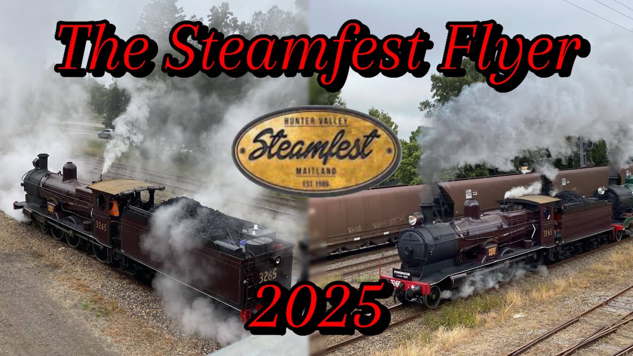 Hunter Valley Steamfest 2025 | The Steamfest Flyer & Shunting Movements ...