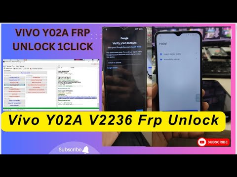 Vivo Y02A (V2236) Frp Unlock 1 Click - YouTube