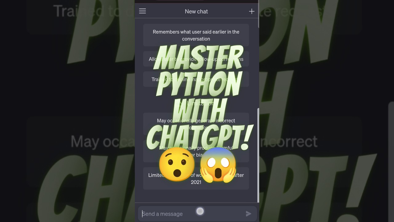 Mastering Python Made Easy with chatgpt| Your Ultimate Study Plan #python #chatgpt #shorts # ...