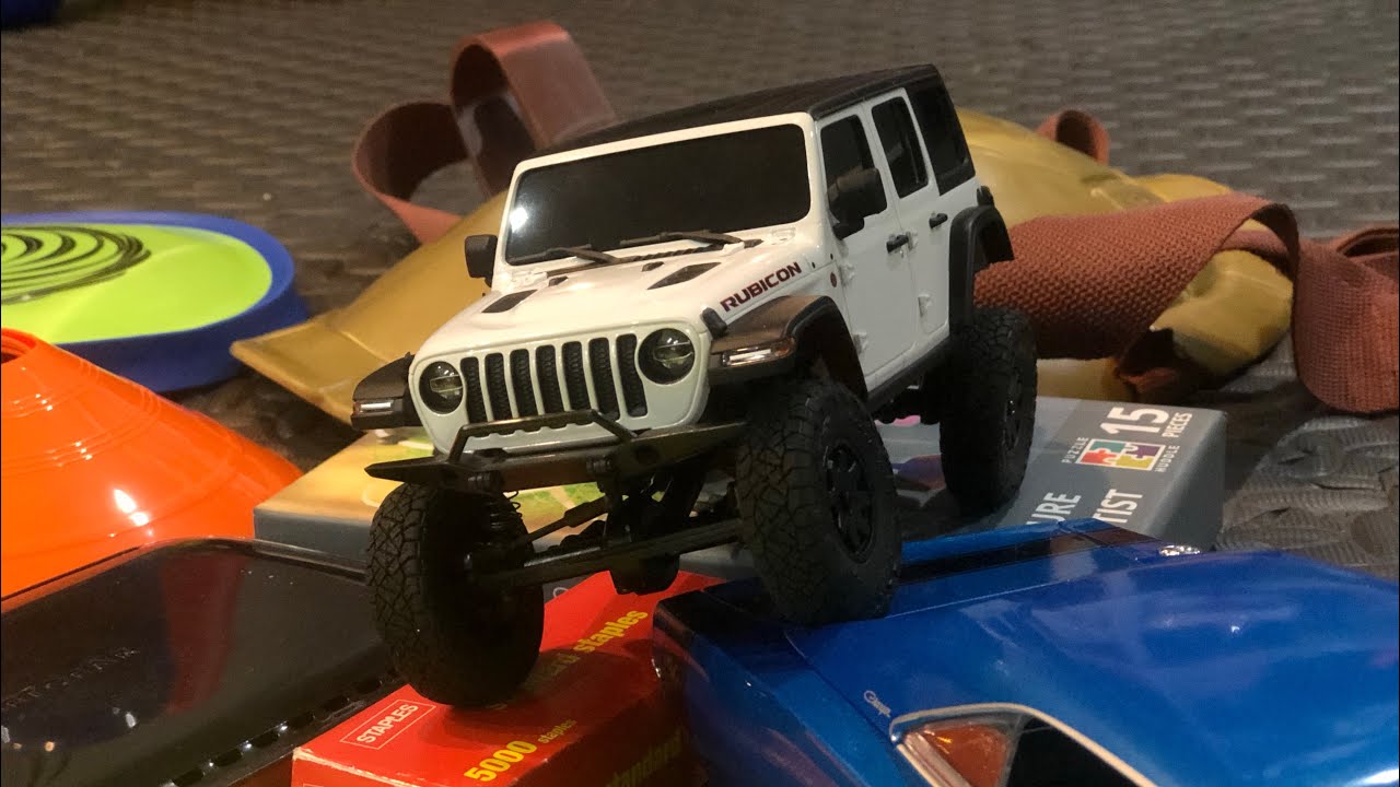Kyosho MINI-Z 4X4 crawler Jeep Wrangler Unlimited Rubicon | UD RC - YouTube