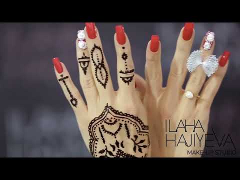 Ilahe Haciyeva  Make up Studiodan Gozel  Xina ve Gelin Manikuru