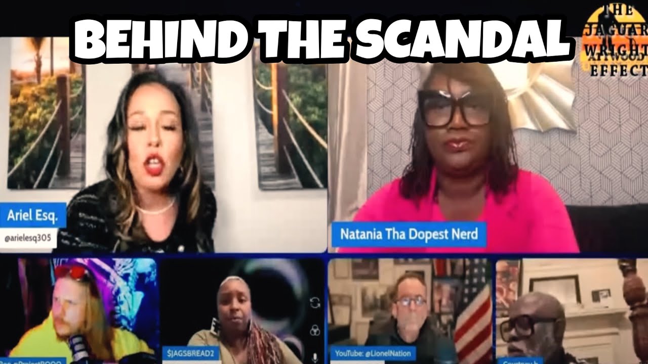 Jaguar Wright & Ariel Mitchell: Behind the Scandal with Courtney Burgess with Natania Rueben ...
