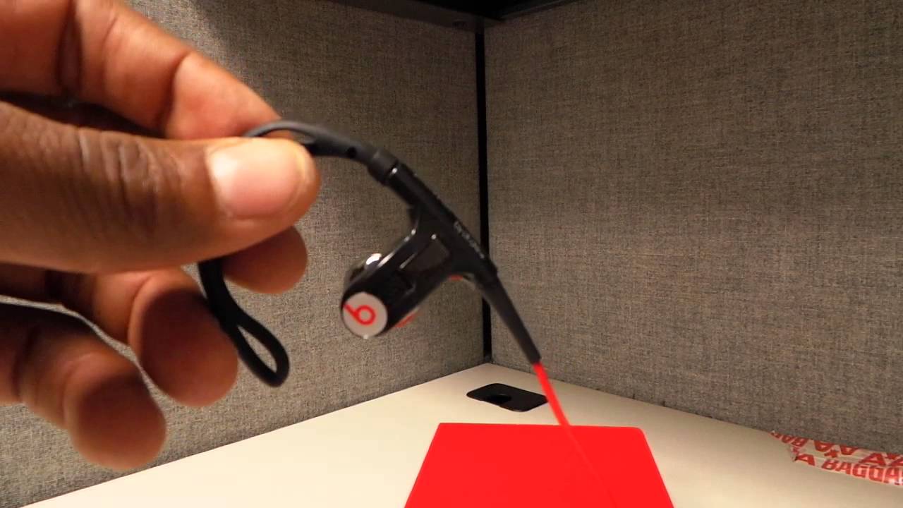 Beats By Dre Power Beats UnBoxing and Quick Review - YouTube