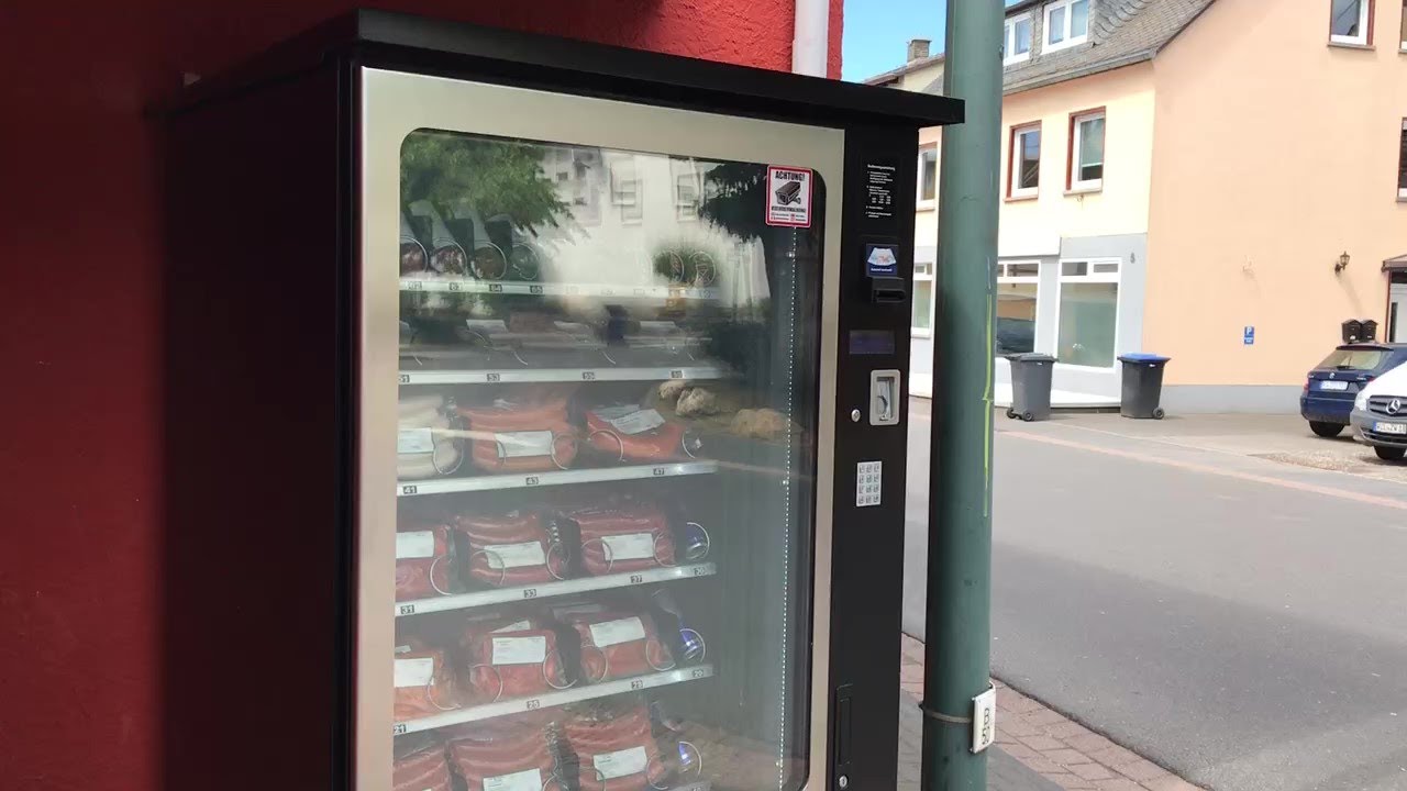 Things You'll See in Germany - The "Wurst" Vending Machine - YouTube