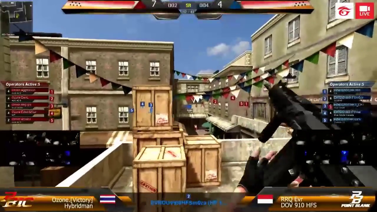 AWP JACK BIKIN TIM THAILAND DOWN?? RRQ ENDEAVOUR 910 DOV HFS VS OZONE ...
