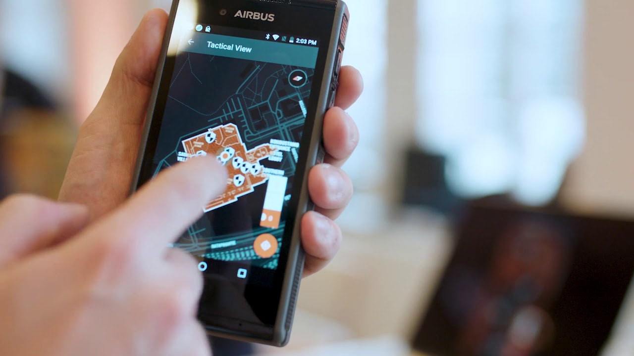 How does Steerpath indoor positioning work in the Tactilon Dabat secure ...