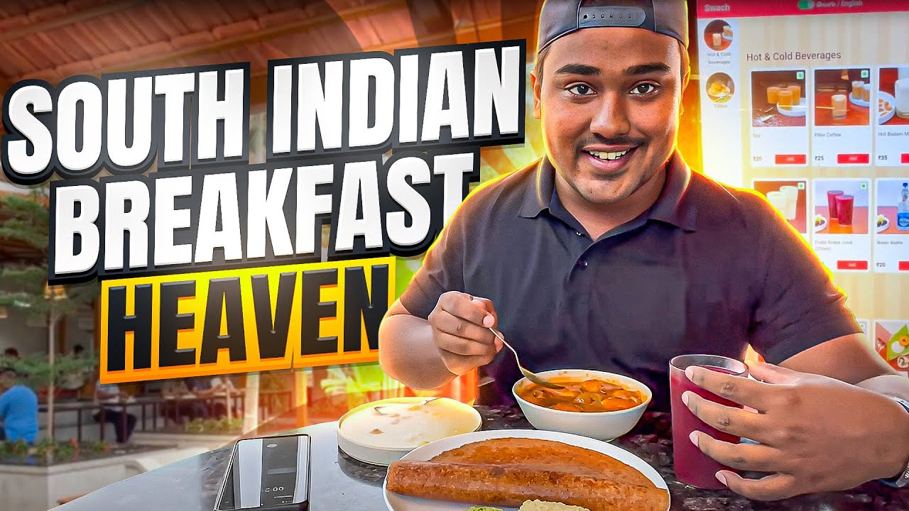 South Indian Breakfast Heaven | Swach Madhapur | Telugu Food Vlog - YouTube