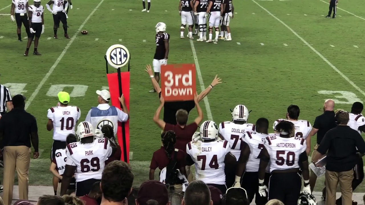 South Carolina 3rd Down Guy - YouTube