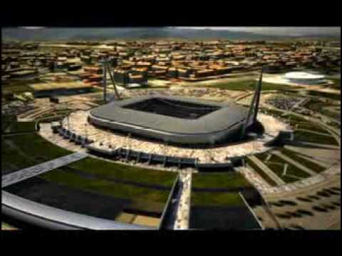 Juventus Headquarters New Home Grounds - YouTube