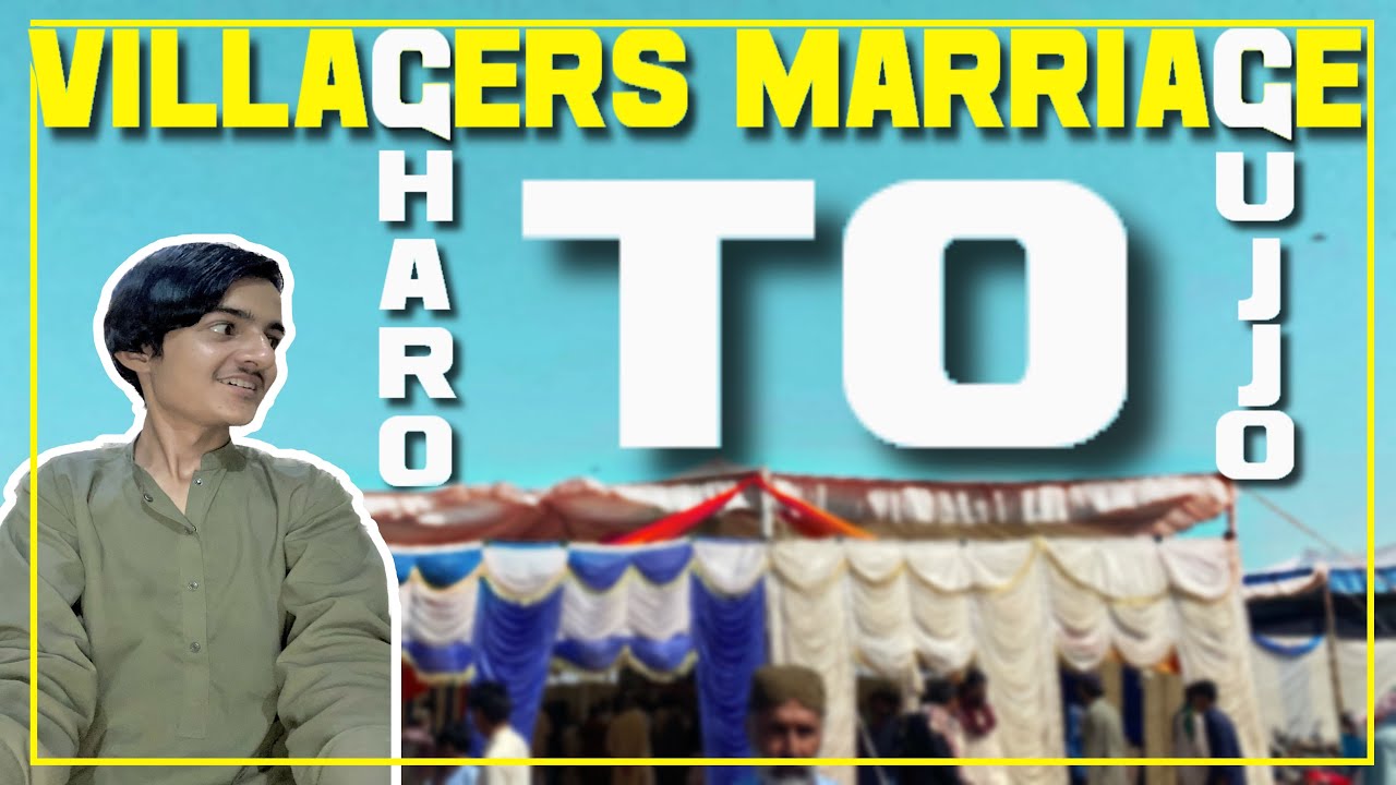 Villagers Marriage ft. Gharo To Gujjo||#daniarainvlogz #gharo #marriage ...