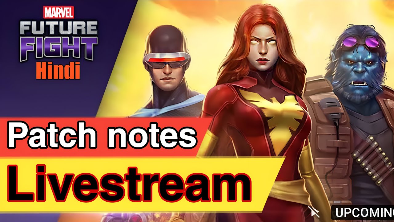 December Update Patch Notes Livestream | marvel future fight - YouTube