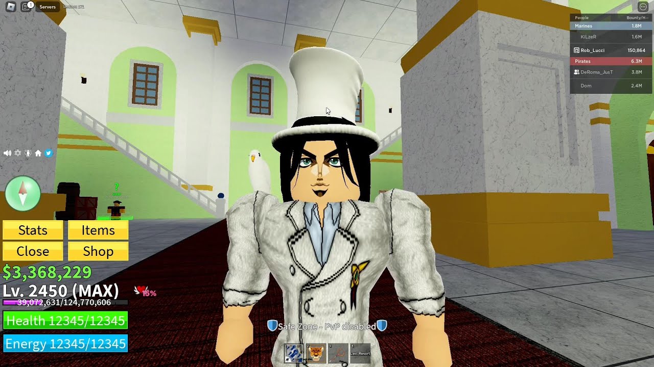 Becoming Rob Lucci in Roblox Blox Fruits - YouTube