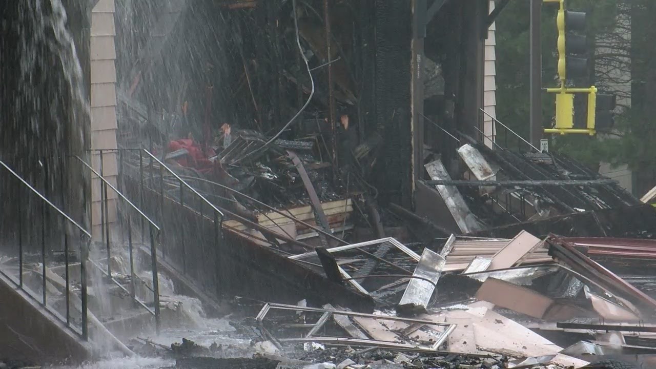 Duluth Synagogue Destroyed In Massive Fire - YouTube