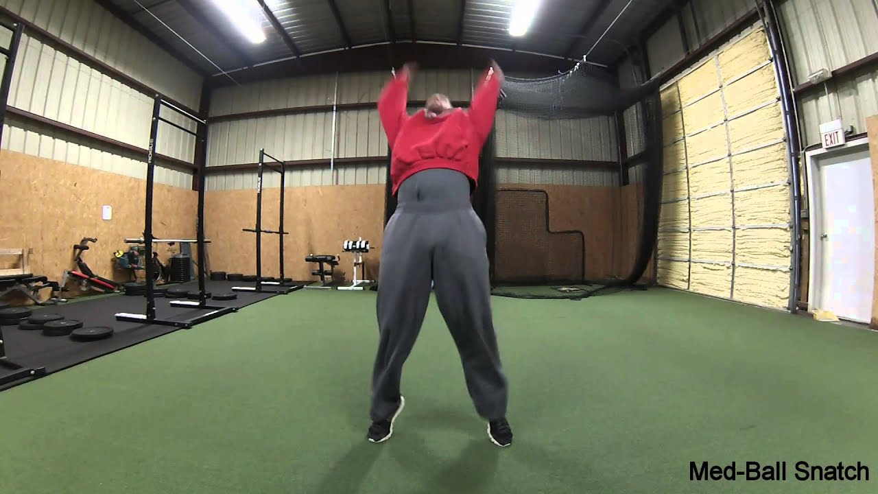 Med Ball Snatch - YouTube