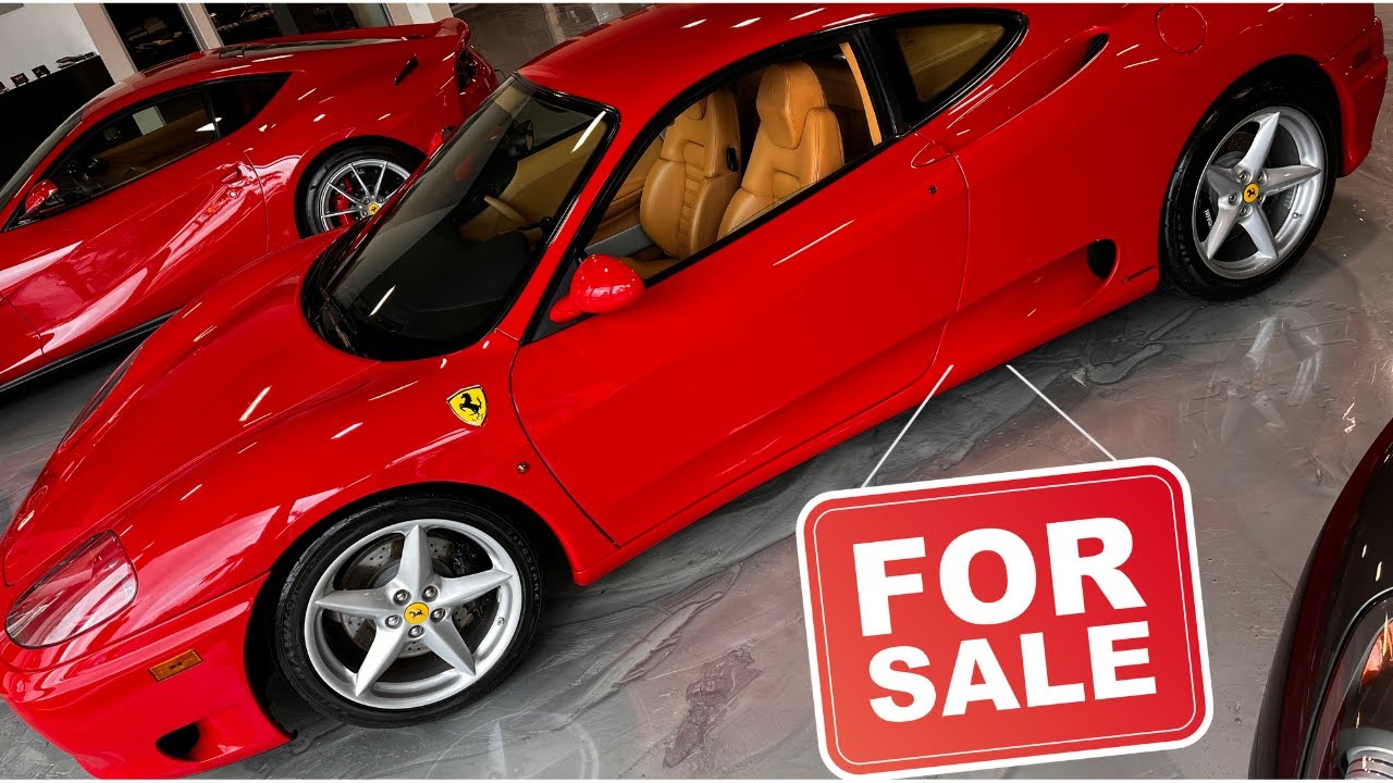 1999 Ferrari 360 Coupe 6-Speed - High Miles, Impeccable Condition ...