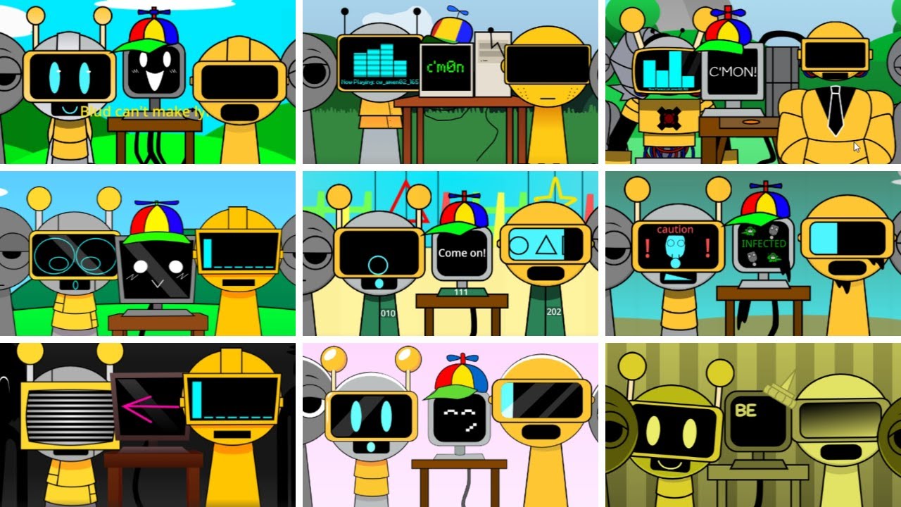 🤖 Incredibox - What If the TRIO (FUN BOT, MR FUN COMPUTER & GARNOLD ...