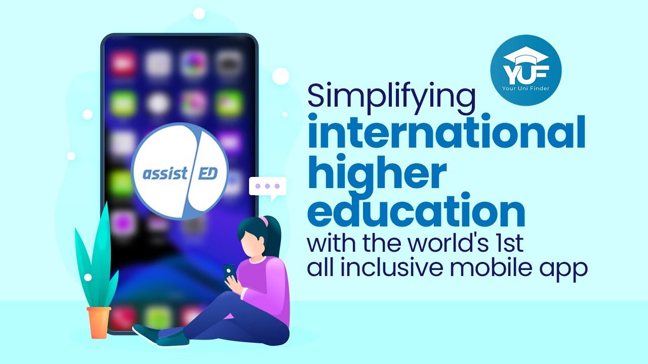 Simplifying international higher education with the world's 1st all inclusive mobile app - YouTube
