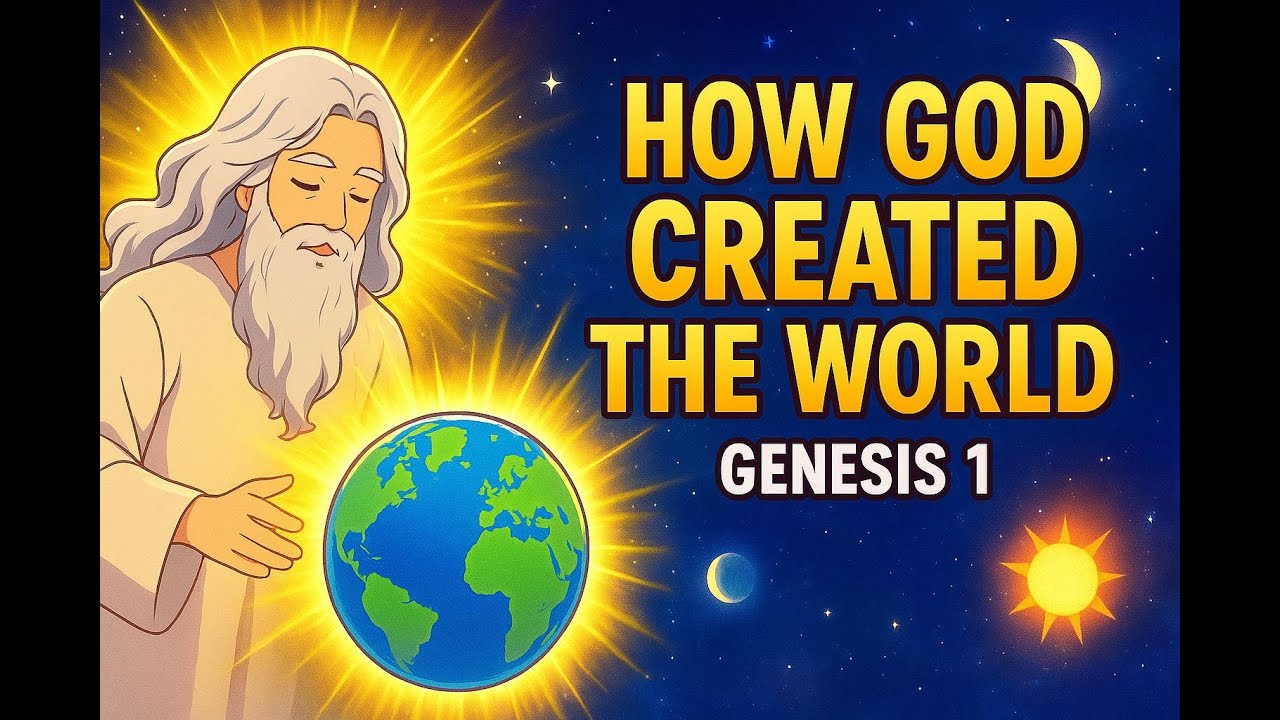 How God Created the World 🌍 | Genesis 1 Explained for Kids & Teens ...