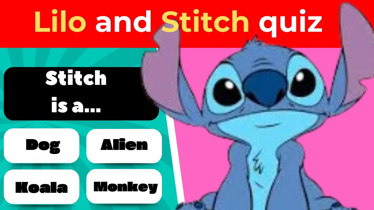 🛸 LILO & STITCH QUIZ 💙 Spot the ODD ONE OUT! 👀 Guess the Character by ...