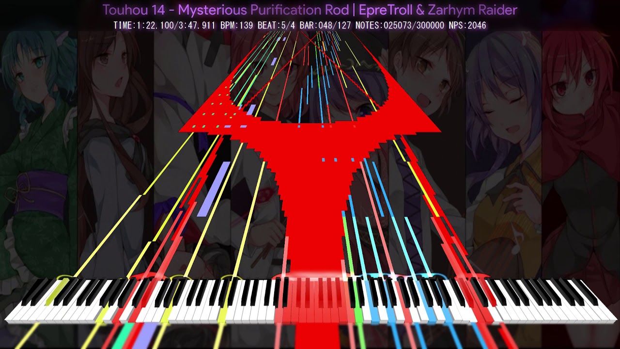 [Black MIDI] Touhou 14 - Mysterious Purification Rod | EpreTroll ...