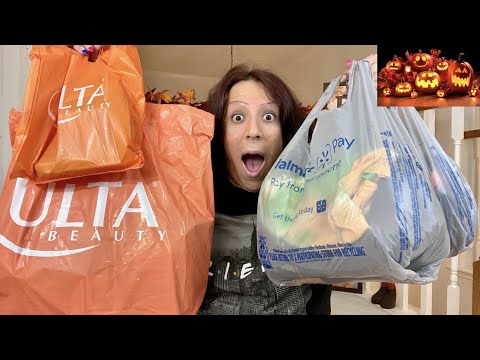 GIANT ULTA/WALMART HALLOWEEN HAUL! - YouTube