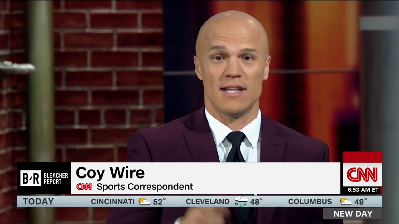 Coy Wire CNN Sports Correspondence saying something - YouTube