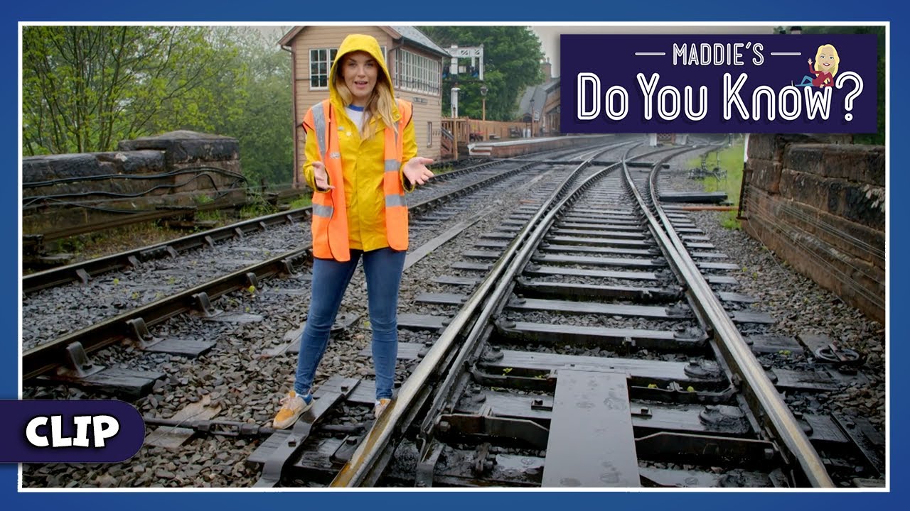 How do Train Tracks work?🛤️Maddie's Do You Know👩 - YouTube