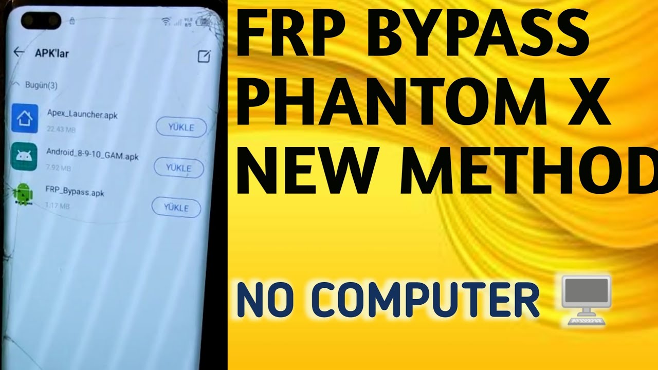 FRP BYPASS TECNO PHANTOM X NEW METHOD / CONTOURNEMENT COMPTE GOOGLE ...
