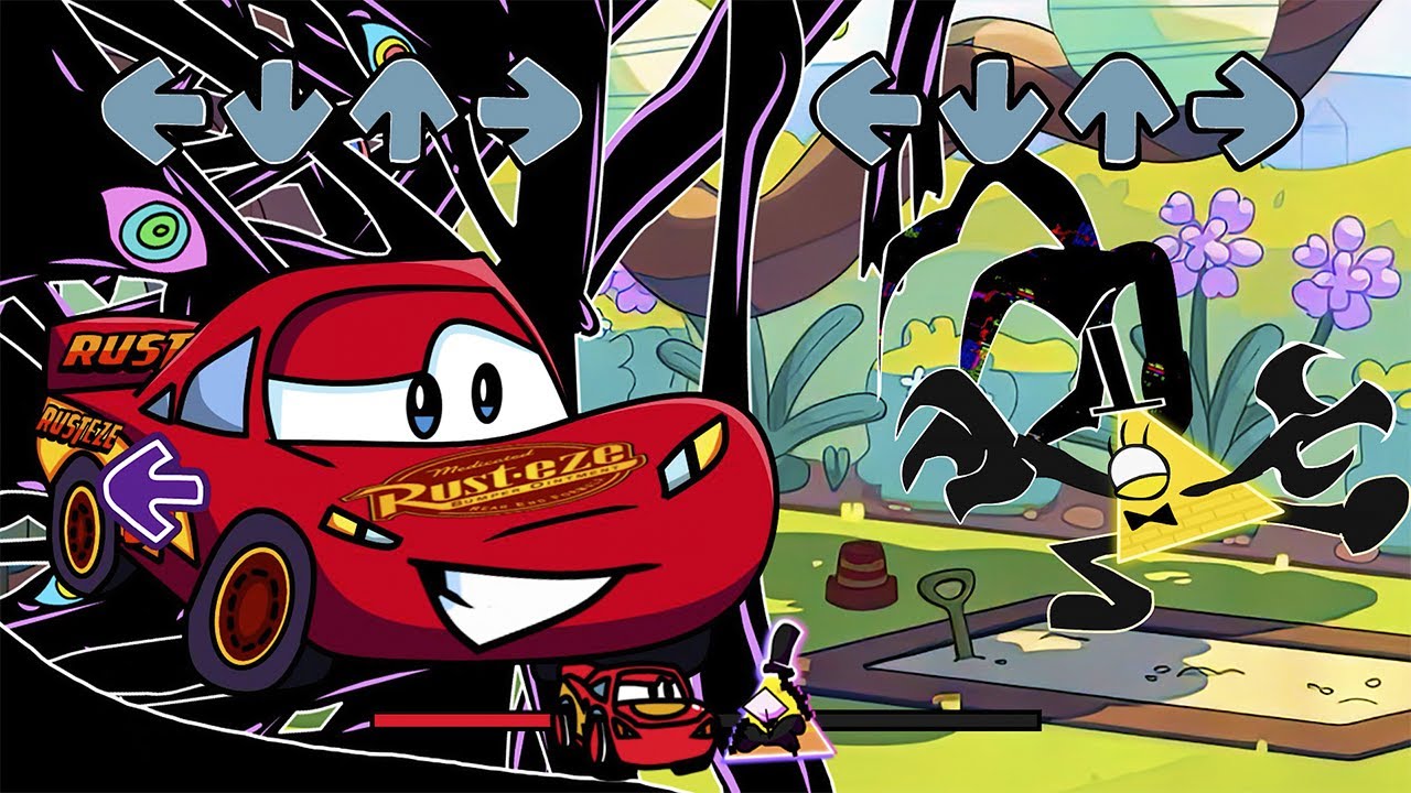 FNF OG McQueen vs ALL PIBBY characters (Can Can) - Friday Night Funkin ...