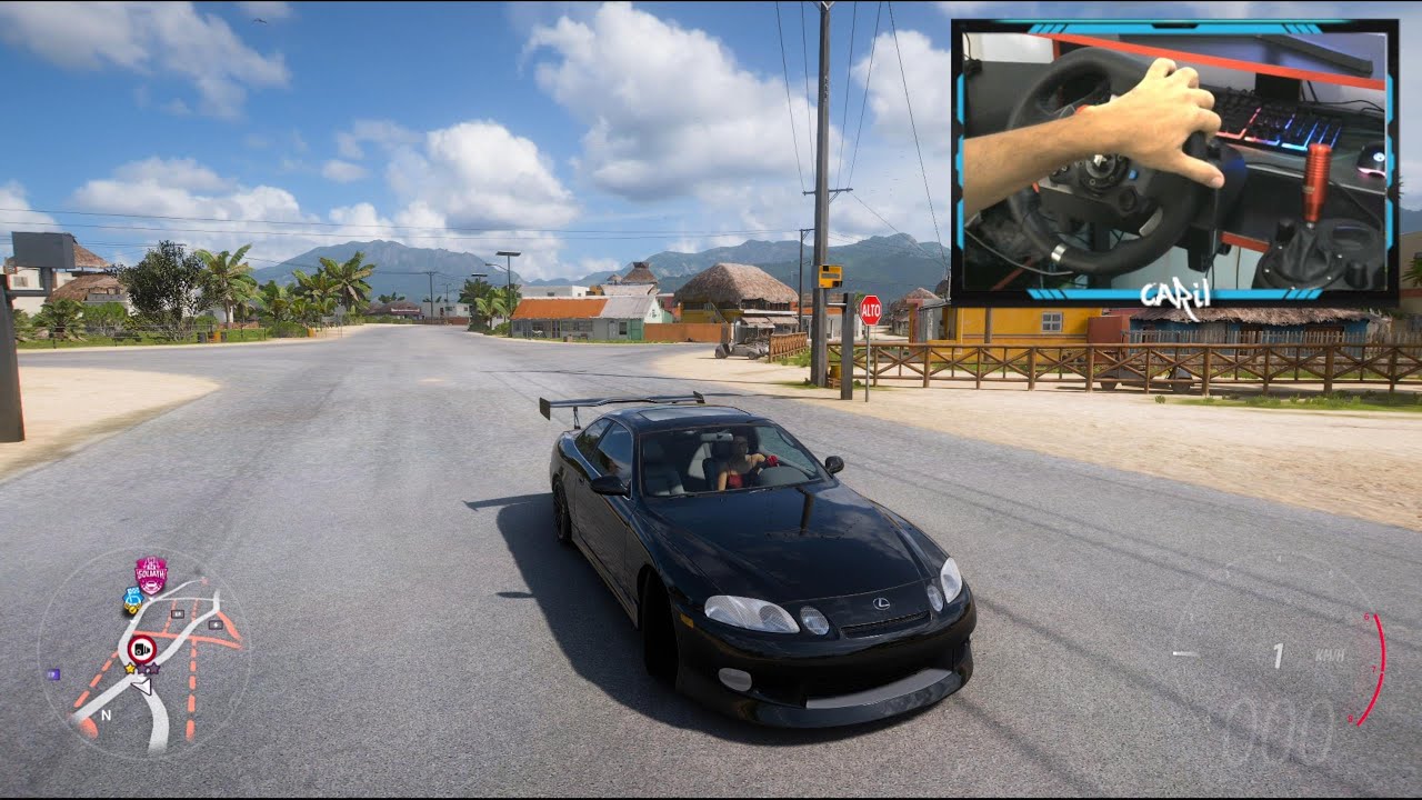 Lexus SC300 1997 - Forza Horizon 5 | Logitech G29 gameplay - YouTube