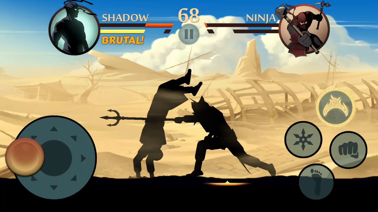 Shadow Fight 2 - Fighting all my Enemies - YouTube