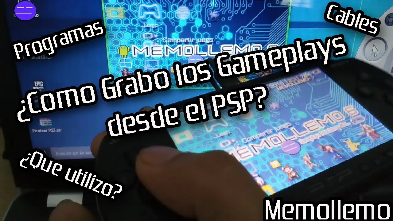 Como grabar Gameplay desde el PSP | Así grabo yo | - YouTube