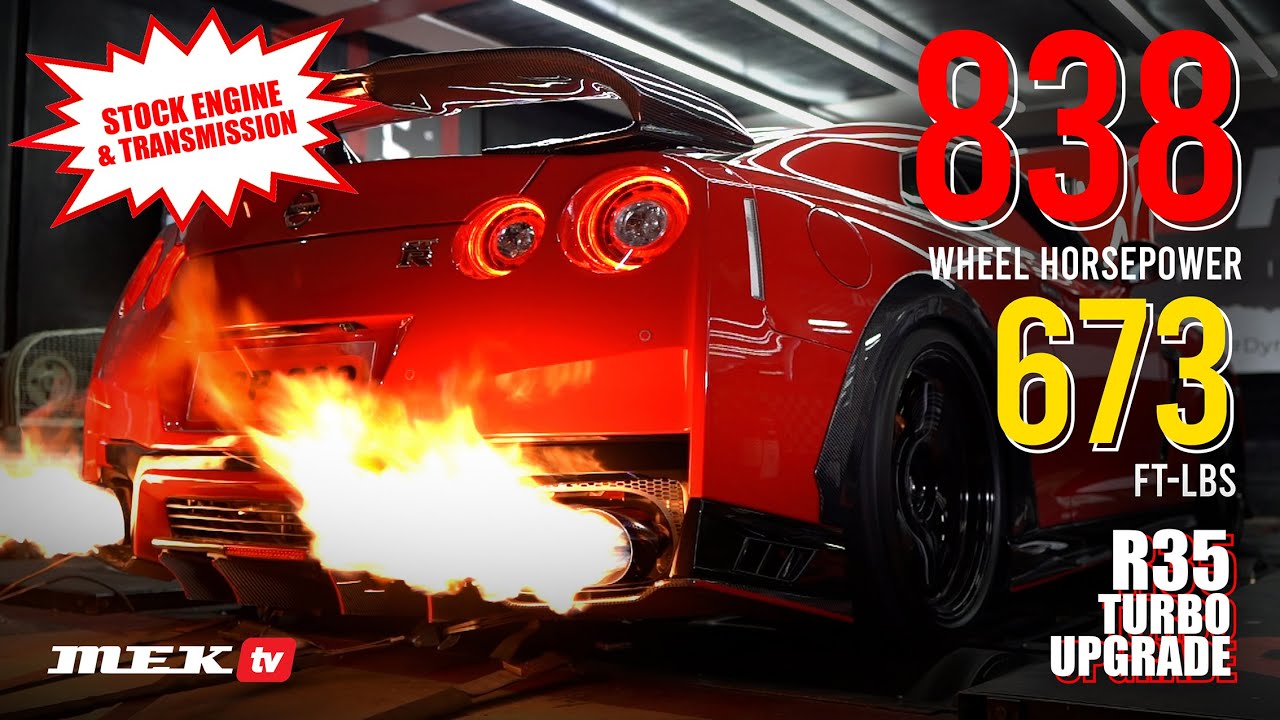 HOW TO MAKE 800++ WHP ON A R35 GTR (STOCK ENGINE AND TRANNY) - YouTube