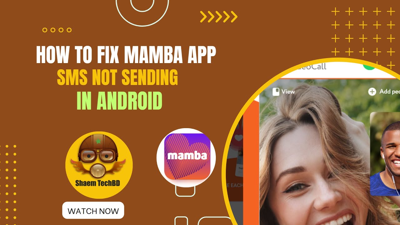 How to Fix Mamba App Sms not Sending in Android After New Updates - YouTube