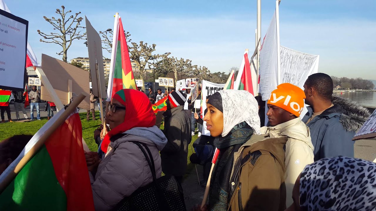#OromoProtests in Geneva (Oromo Community of Switzerland) in Solidarity ...