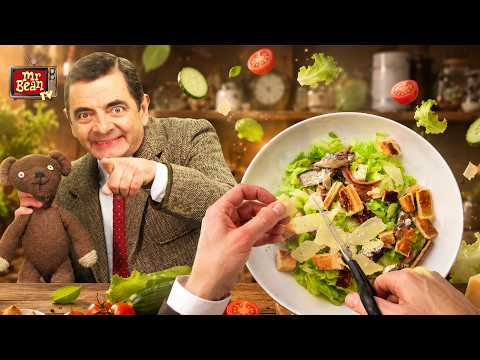 Salad Time with Mr Bean! | Handy Bean | 4K | Mr Bean TV