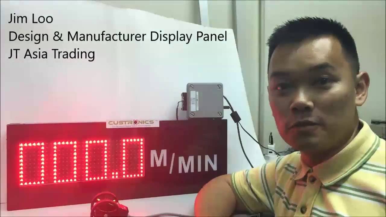 MPM LED Display Panel | PPM LED Display Panel | LED Length Counter ...