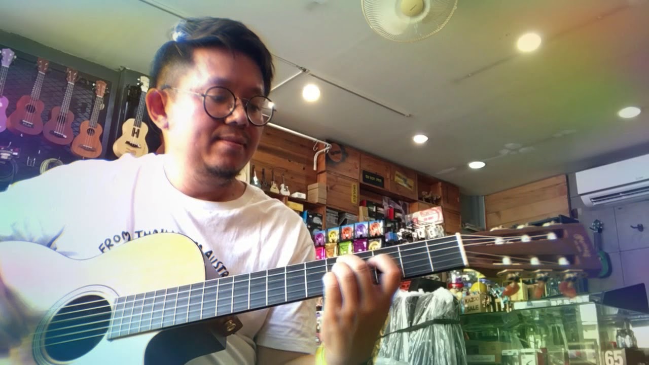 Martin oooc Nylon /Song:Ain't No SunShine (cover) /Guitar Arrange by ...