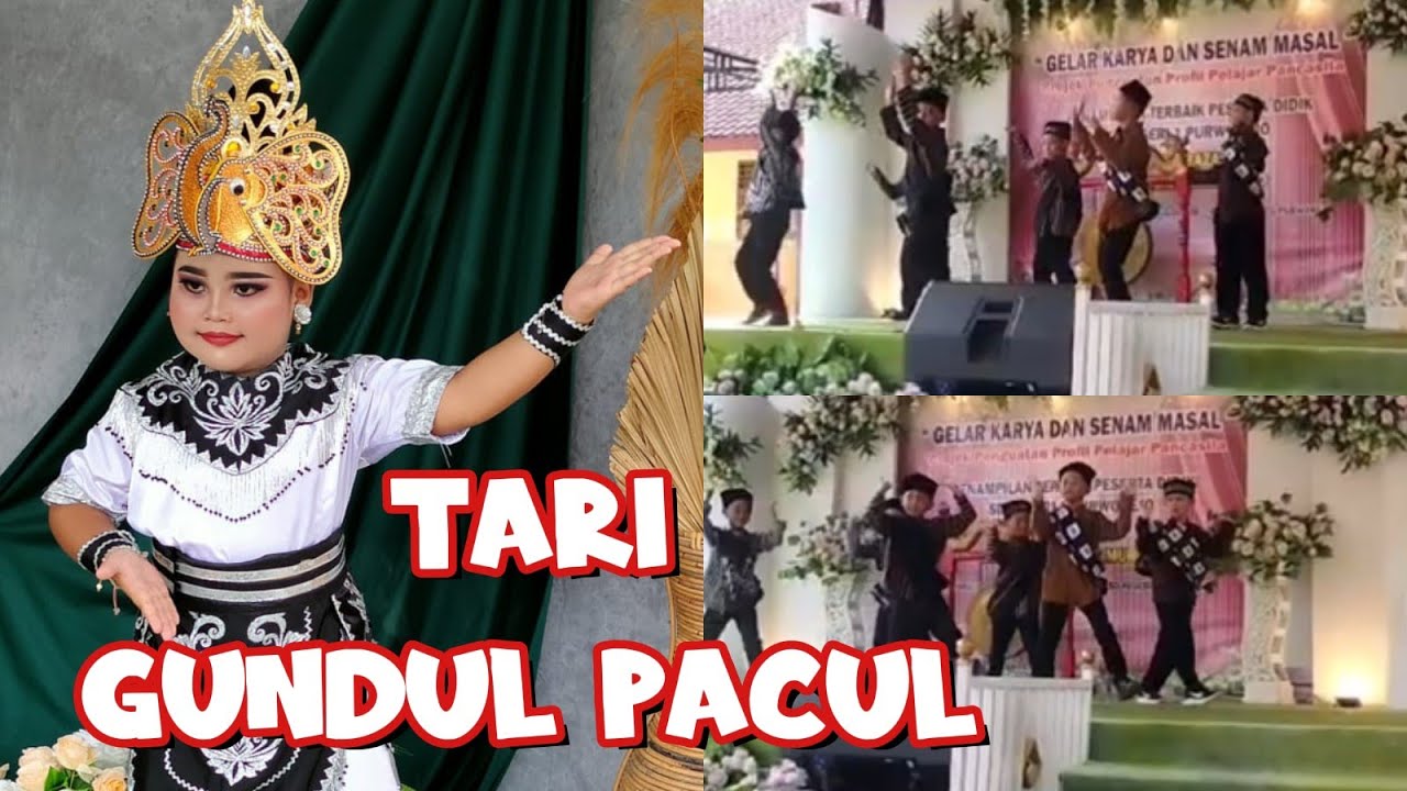tari gundul pacul gelar karya & senam masal - YouTube