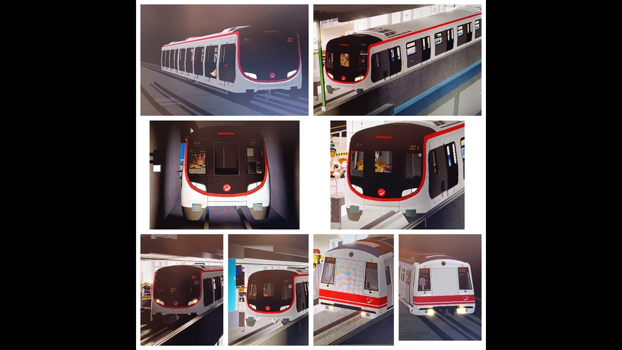 [Special Depatch]Roblox URL Project {KTL} Q Train&Retro M Train Loop to Kwun Tong and Tiu Keng ...