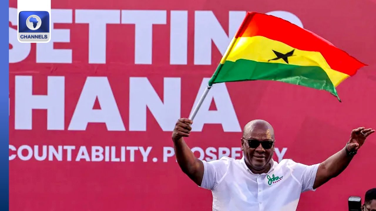 John Mahama Declared Winner Of Ghana's Presidential Election + More ...