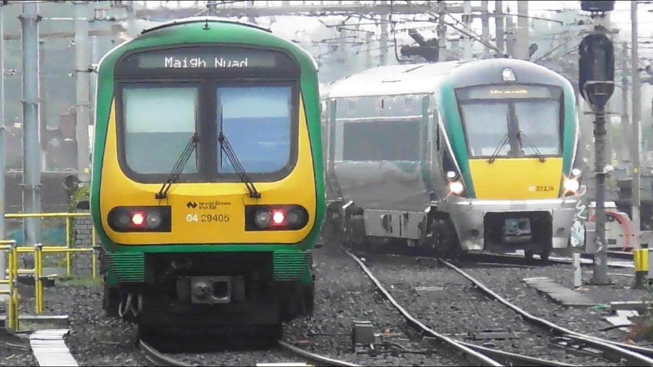 Irish Rail 29000 Class Commuter and 22000 Class Intercity Trains ...